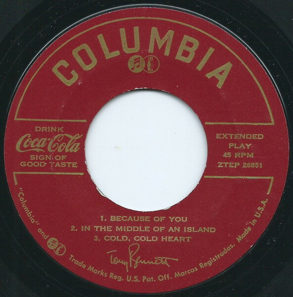 ・アーティスト Tony Bennett ・タイトル Autographed Edition Of Hits ・レーベル・型番 JAZZ ZTEP26851 ・フォーマット 7インチレコード ・コンディション(盤) 可 (VG) ・コンディ...