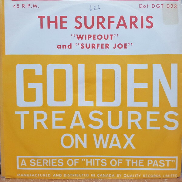 ・アーティスト Surfaris ・タイトル Wipeout / Surfer Joe ・レーベル・型番 Dot Records DGT023X ・フォーマット 7インチレコード ・コンディション(盤) 良い (VG+) ・コンディション(...