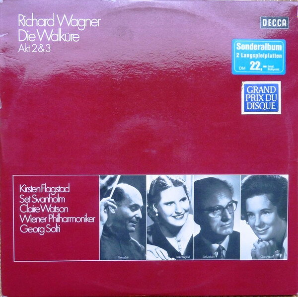 ・アーティスト Richard Wagner - Wiener Philharmoniker - Georg Solti ・タイトル Die Walk?re / Akt 2 & 3 ・レーベル・型番 Decca KD11025 ・フォーマッ...
