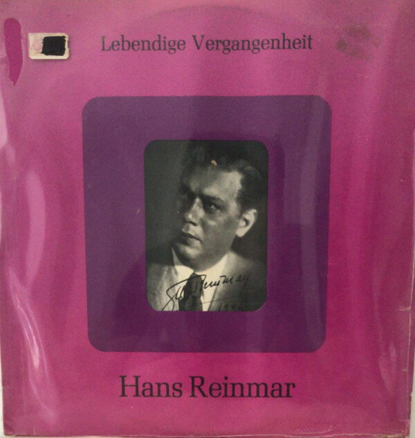 ・アーティスト Hans Reinmar ・タイトル Hans Reinmar ・レーベル・型番 Lebendige Vergangenheit LV83 ・フォーマット LPレコード ・コンディション(盤) 非常に良い(EX) ・コンディ...