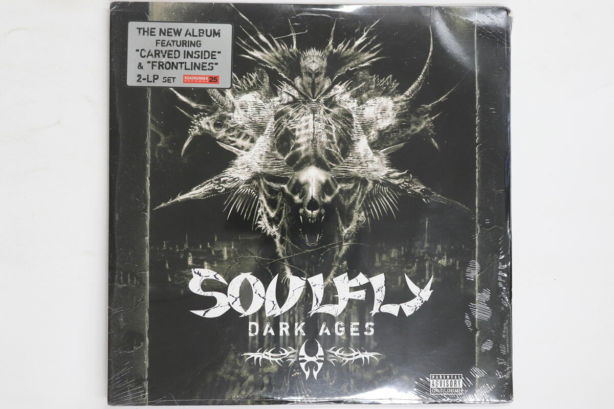 ・アーティスト Soulfly ・タイトル Dark Ages ・レーベル・型番 ROADRUNNER RR81911 ・フォーマット LPレコード ・コンディション(盤) ほぼ新品 (M-) ・コンディション(ジャケット) ほぼ新品 (M...