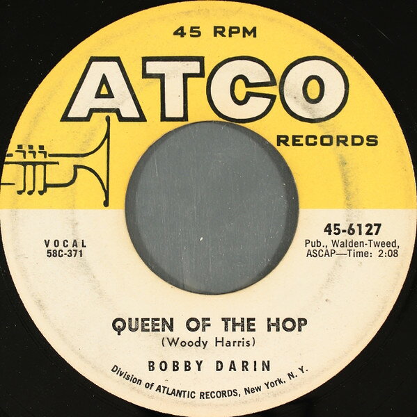 ・アーティスト Bobby Darin ・タイトル Queen Of The Hop / Lost Love ・レーベル・型番 ATCO Records 456127 ・フォーマット 7インチレコード ・コンディション(盤) 良い (VG+...