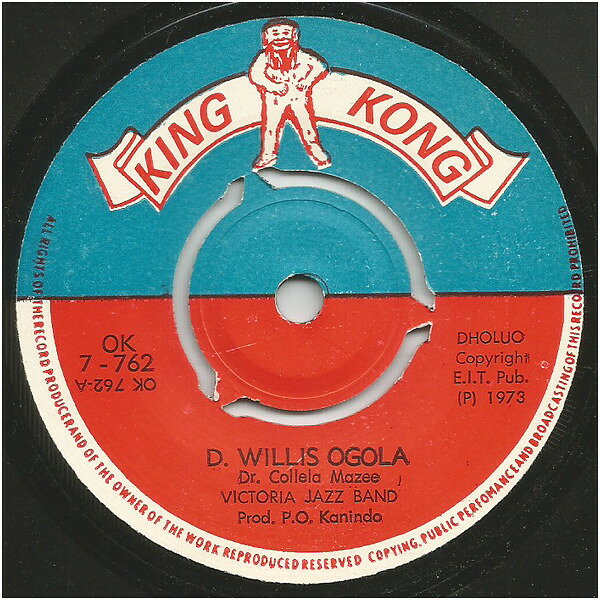・アーティスト Victoria Jazz Band ・タイトル D. Willis Ogola / Odawo Rabet ・レーベル・型番 King Kong OK7762 ・フォーマット 7インチレコード ・コンディション(盤) 可 ...