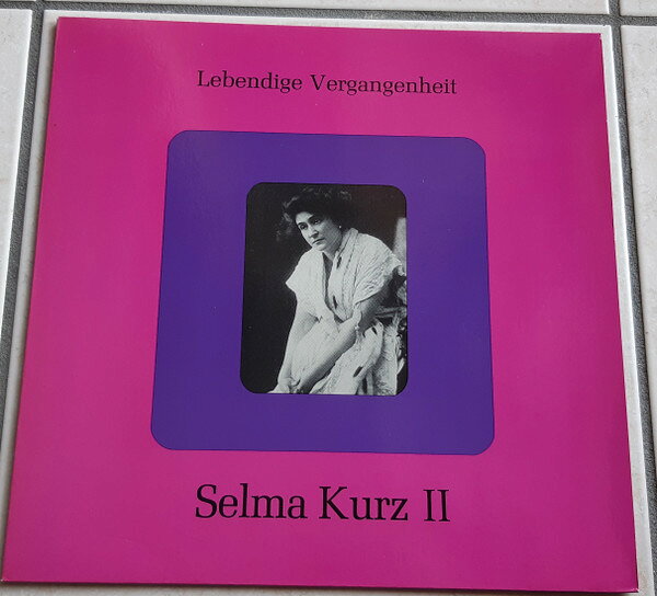 ・アーティスト Selma Kurz ・タイトル Selma Kurz II ・レーベル・型番 Lebendige Vergangenheit LV1334 ・フォーマット LPレコード ・コンディション(盤) 良い (VG+) ・コンディ...