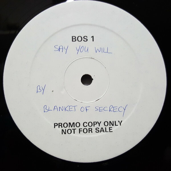 ・アーティスト Blanket Of Secrecy ・タイトル Say You Will ・レーベル・型番 Not On Label BOS1PROMO ・フォーマット 12インチレコード ・コンディション(盤) 良い (VG+) ・コン...
