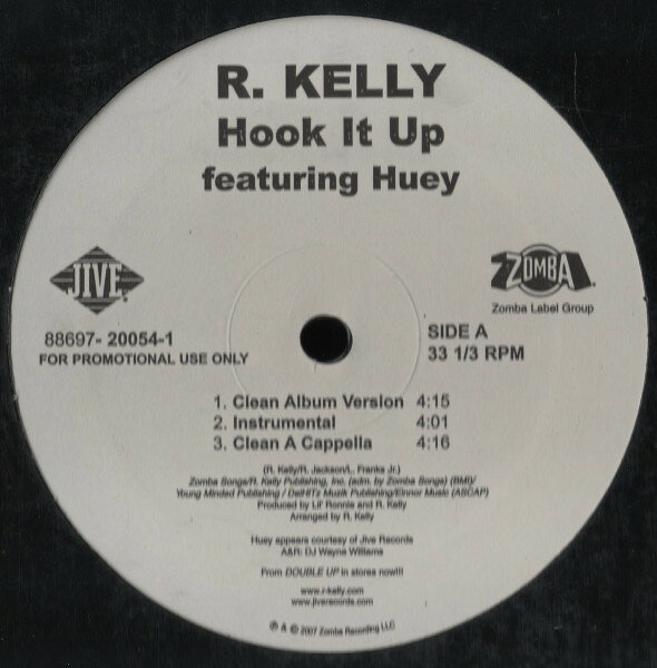 ・アーティスト R. Kelly ・タイトル Hook It Up ・レーベル・型番 Jive 88697204661 ・フォーマット 12インチレコード ・コンディション(盤) 良い (VG+) ・コンディション(ジャケット) プレインカ...