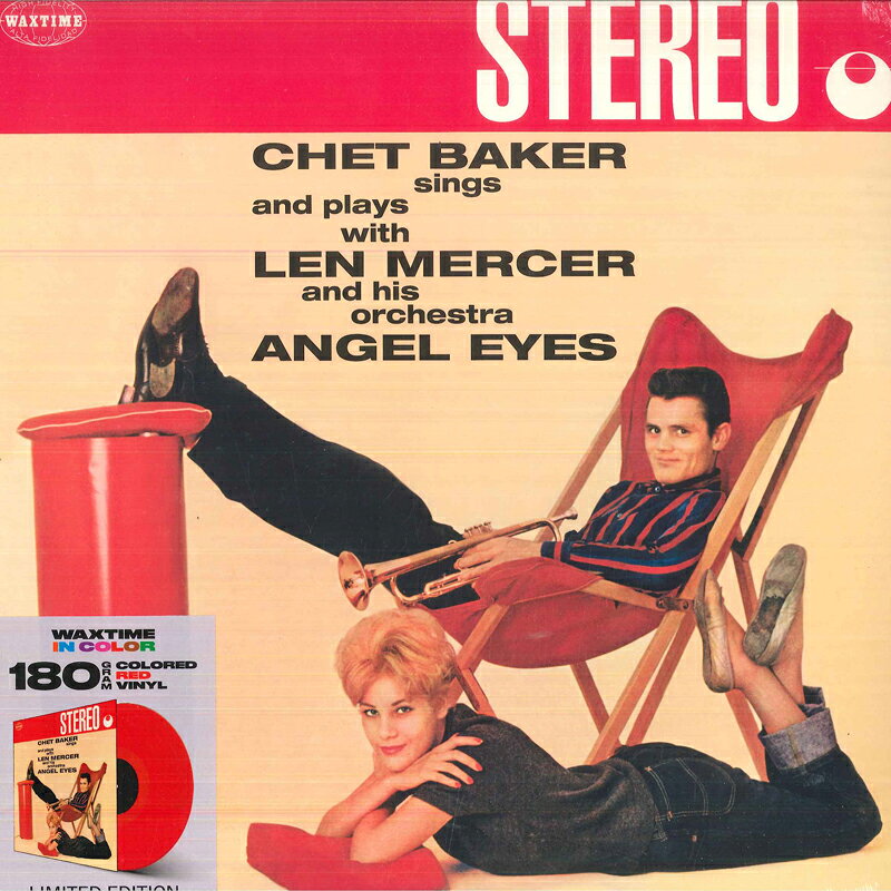 ・アーティスト Chet Baker, Len Mercer & His Orchestra ・タイトル Sings And Plays With Len Mercer And His Orchestra ? Angel Eyes (Red...