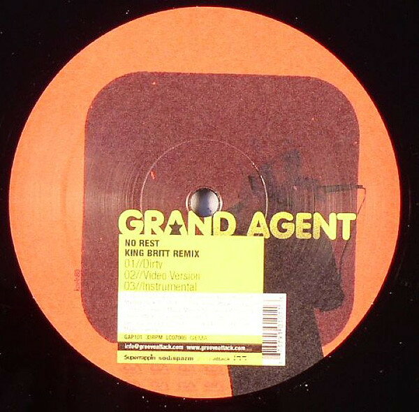 ・アーティスト Grand Agent ・タイトル No Rest / This Is What They Meant ・レーベル・型番 Groove Attack Productions GAP101 ・フォーマット 12インチレコード ...
