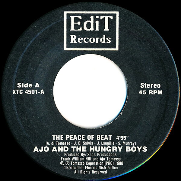 ・アーティスト Ajo & The Hungry Boys ・タイトル The Peace Of Beat / Ride An Elephant ・レーベル・型番 Edit Records XTC4501 ・フォーマット 7インチレコード ...