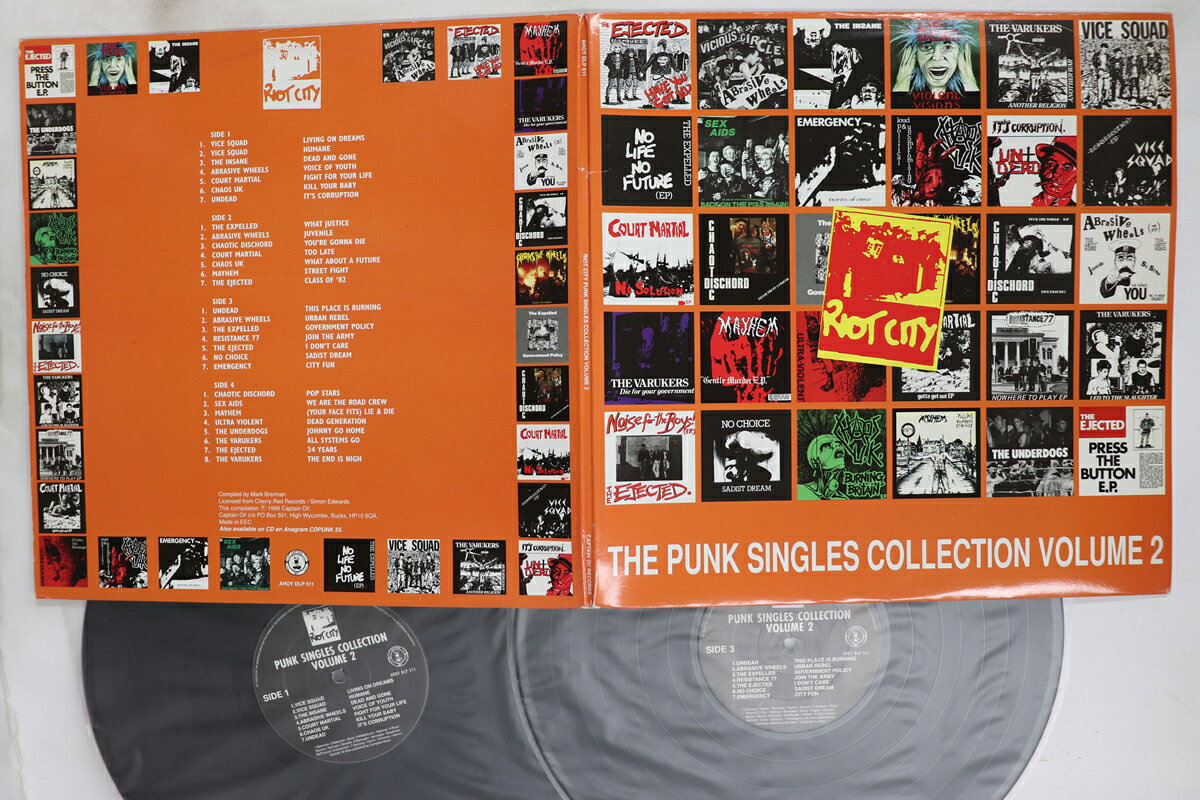 ・アーティスト Various ・タイトル Riot City Punk Singles Collection Volume 2 ・レーベル・型番 CAPTAIN OI AHOYDLP511 ・フォーマット LPレコード ・コンディション(...
