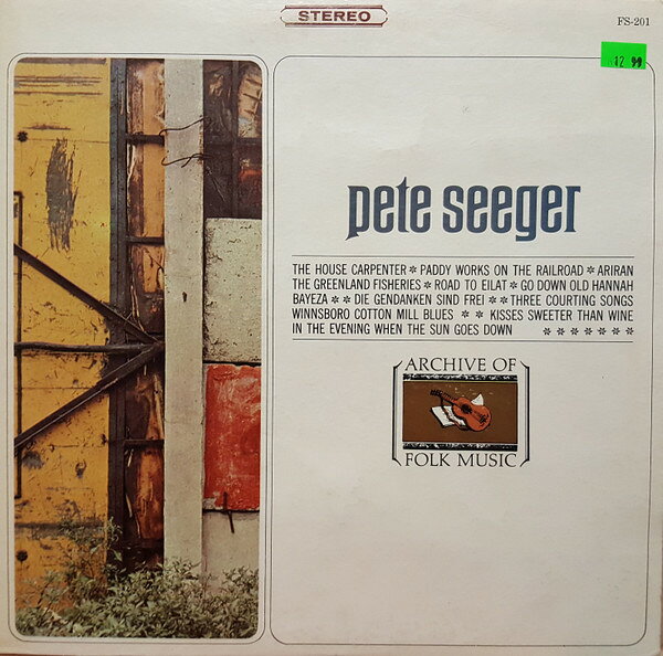 ・アーティスト Pete Seeger ・タイトル Pete Seeger ・レーベル・型番 Archive Of Folk Music, Everest Records Archive Of Folk & Jazz Music FS201...