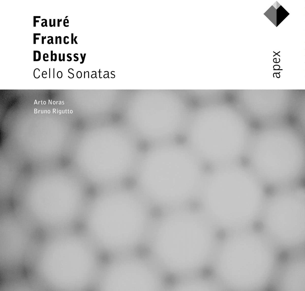 ・アーティスト Faure, Franck, Debussy ・タイトル Cello Sonatas - Apex ・レーベル・型番 ・フォーマット CD ・コンディション(盤) 良い (VG+) ・コンディション(ジャケット) ・コンディ...
