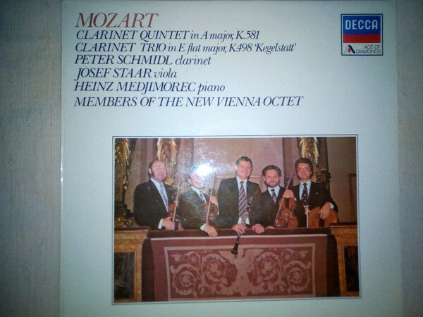 ・アーティスト Members Of The New Vienna Octet, Peter Schmidl, Josef Staar, Heinz Medjimorec ・タイトル Wolfgang Amadeus Mozart, Cla...
