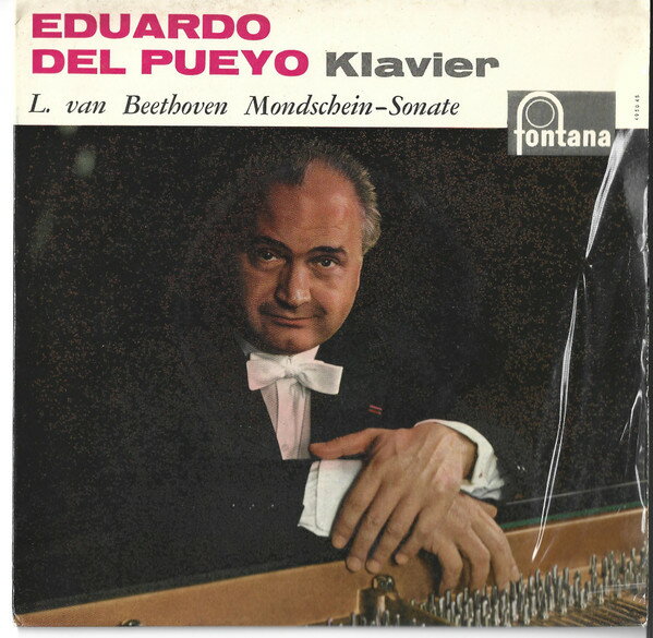 ・アーティスト Eduardo Del Pueyo, L. Van Beethoven ・タイトル Mondschein-sonate ・レーベル・型番 FONTANA 495045CE ・フォーマット 7インチレコード ・コンディション(...