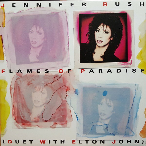 ・アーティスト Jennifer Rush, Elton John ・タイトル Flames Of Paradise ・レーベル・型番 EPIC 12EXP06829 ・フォーマット 12インチレコード ・コンディション(盤) 良い (VG...