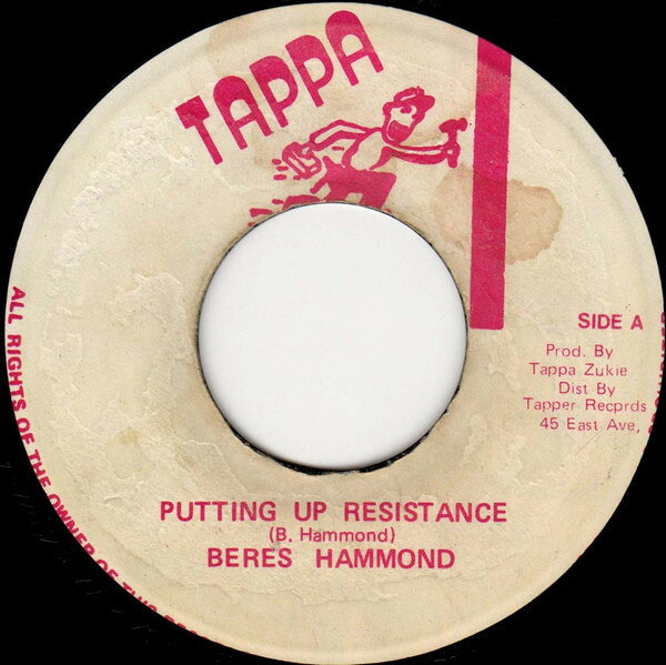 ・アーティスト Beres Hammond ・タイトル Putting Up Resistance ・レーベル・型番 Tappa Records NONE ・フォーマット 7インチレコード ・コンディション(盤) 良い (VG+) ・コンデ...