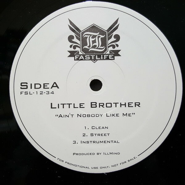 ・アーティスト Little Brother ・タイトル Ain't Nobody Like Me ・レーベル・型番 FASTLIFE FSL1234 ・フォーマット 12インチレコード ・コンディション(盤) 非常に良い(EX) ・コンデ...