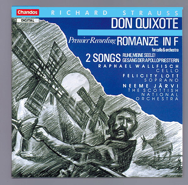 ・アーティスト Neeme Jarvi, The Scottish National Orchestra ・タイトル Richard Strauss - Don Quixote / Romanze In F ・レーベル・型番 CHANDOS...