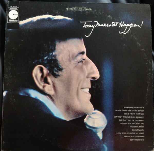・アーティスト Tony Bennett ・タイトル Tony Makes It Happen! ・レーベル・型番 COLUMBIA LIMITED EDITION LE10100 ・フォーマット LPレコード ・コンディション(盤) 良い...