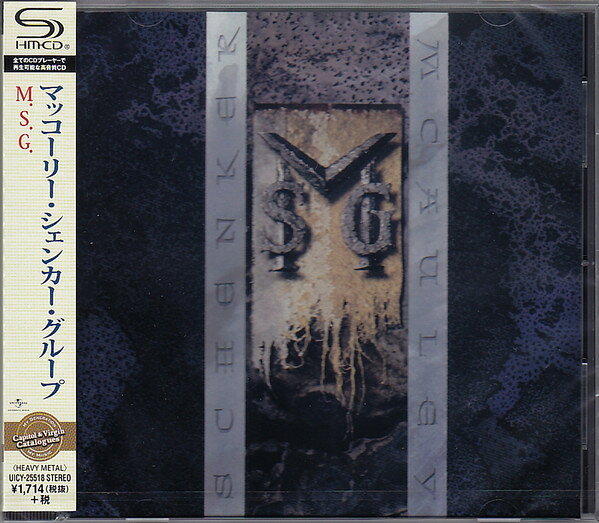 ・アーティスト マッコーリー・シェンカー・グループ ・タイトル M.S.G. (SHM-CD) ・レーベル・型番 Universal Music UICY25518 ・フォーマット CD ・コンディション(盤) 新品 (M) ・コンディショ...