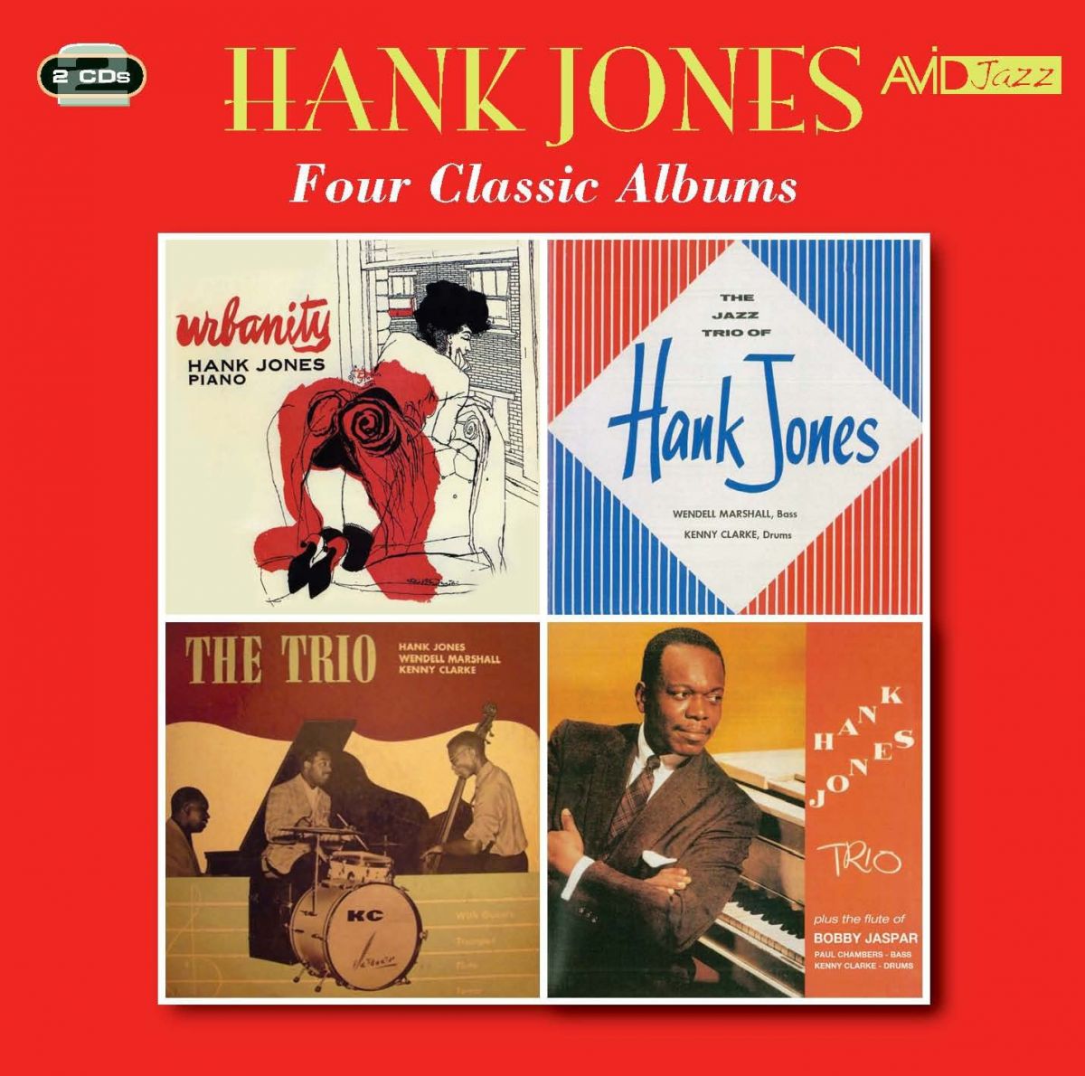 ・アーティスト Hank Jones ・タイトル Four Classic Albums ・レーベル・型番 ・フォーマット CD ・コンディション(盤) 良い (VG+) ・コンディション(ジャケット) ・コンディション(帯) オビなし ・...