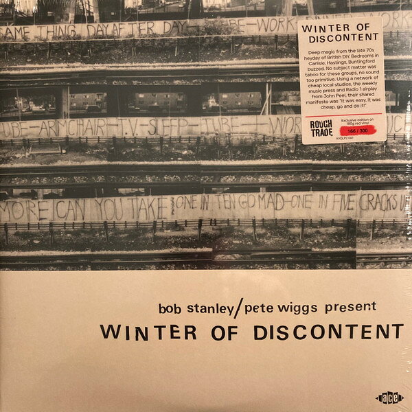 ・アーティスト Bob Stanley & Pete Wiggs ・タイトル Winter Of Discontent ・レーベル・型番 Ace XXQLP2097 ・フォーマット LPレコード ・コンディション(盤) 新品 (M) ・コン...