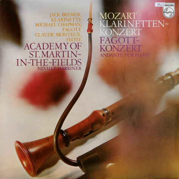 ・アーティスト Wolfgang Amadeus Mozart - Jack Brymer , Michael Chapman , Claude Monteux , The Academy Of St. Martin-in-the-Fiel...