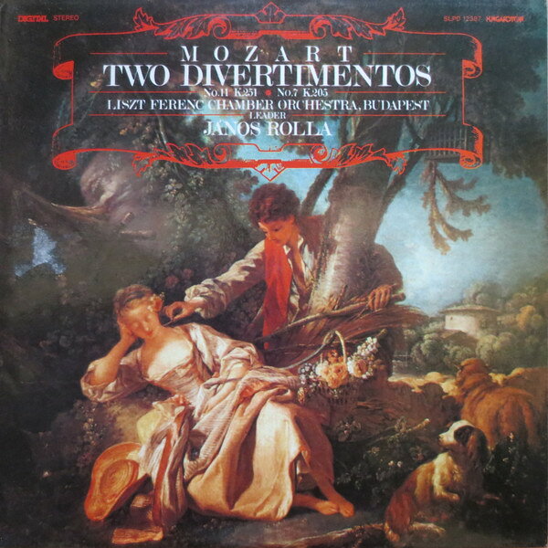 ・アーティスト Wolfgang Amadeus Mozart , Liszt Ferenc Chamber Orchestra , J?nos Rolla ・タイトル Two Divertimentos No.11 K.251 / No....