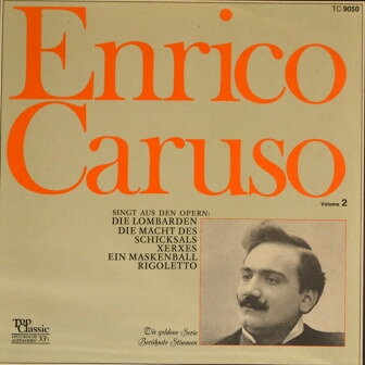 ・アーティスト Enrico Caruso ・タイトル Enrico Caruso Volume 2 ・レーベル・型番 Top Classic TC9050 ・フォーマット LPレコード ・コンディション(盤) 非常に良い(EX) ・コンデ...