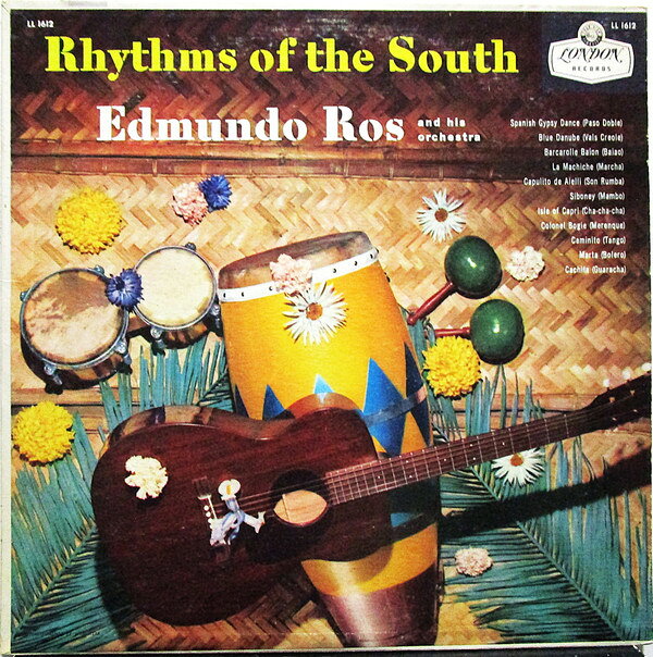 ・アーティスト Edmundo Ros & His Orchestra ・タイトル Rhythms Of The South ・レーベル・型番 LONDON RECORDS LL1612 ・フォーマット LPレコード ・コンディション(盤)...