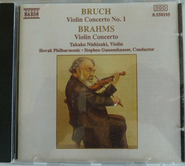・アーティスト Bruch, Brahms ・タイトル Bruch/Brahms: Violin Concertos ・レーベル・型番 naxos 8550195 ・フォーマット CD ・コンディション(盤) 良い (VG+) ・コンディシ...