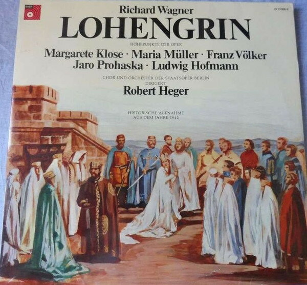 ・アーティスト Richard Wagner ・タイトル Lohengrin ・レーベル・型番 BASF 22219968 ・フォーマット LPレコード ・コンディション(盤) 非常に良い(EX) ・コンディション(ジャケット) 良い (V...
