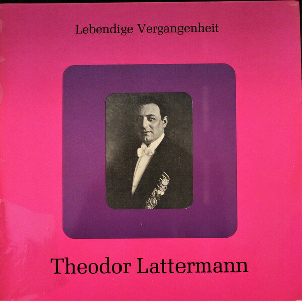 ・アーティスト Theodor Lattermann ・タイトル Theodor Lattermann ・レーベル・型番 Lebendige Vergangenheit LV242 ・フォーマット LPレコード ・コンディション(盤) 良い...