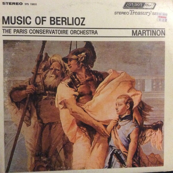 ・アーティスト Berlioz, The Paris Conservatoire Orchestra, Martinon ・タイトル Music of Berlioz ・レーベル・型番 LONDON RECORDS STS15031 ・フォ...