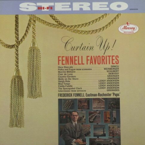 ・アーティスト Frederick Fennell , Eastman-Rochester Orchestra ・タイトル Curtain Up! Fennell Favorites ・レーベル・型番 Mercury SR90294 ・フォ...