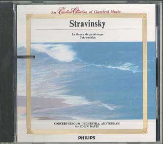 ・アーティスト Sir Colin Davis, Concertgebouw Orchestra Amsterdam ・タイトル ストラヴィンスキー : バレエ音楽 春の祭典, ペトルーシュカ ・レーベル・型番 PHILIPS MP129 ...