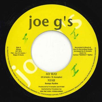 ・アーティスト Nyah (3) , Sugar Black ・タイトル My Way / Goodbye To Love ・レーベル・型番 Joe G's JG7015 ・フォーマット 7インチレコード ・コンディション(盤) 非常に良い...