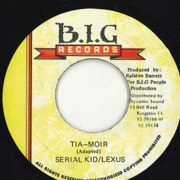 ・アーティスト Serial Kid, Lexxus ・タイトル Tia-Moir ・レーベル・型番 B.I.G. Records NONE ・フォーマット 7インチレコード ・コンディション(盤) 非常に良い(EX) ・コンディション(ジ...