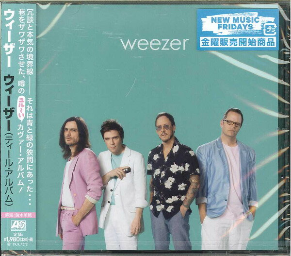 ・アーティスト Weezer ・タイトル Weezer ・レーベル・型番 Atlantic WPCR18195 ・フォーマット CD ・コンディション(盤) 良い (VG+) ・コンディション(ジャケット) ・コンディション(帯) オビなし...