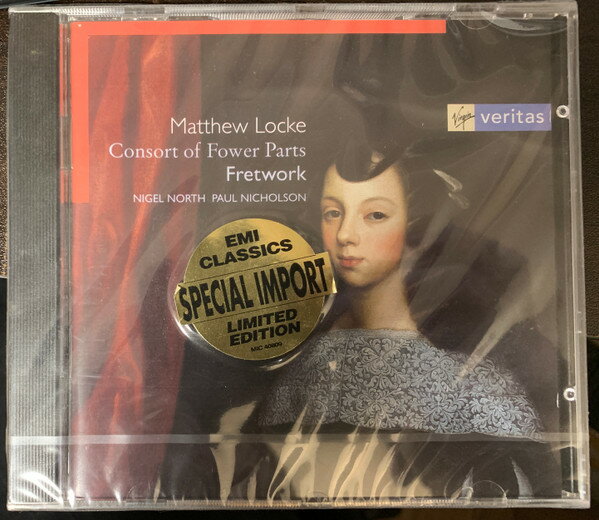 ・アーティスト Matthew Locke, Fretwork ・タイトル Consort Of Fower Parts ・レーベル・型番 Virgin Veritas 724354514227 ・フォーマット CD ・コンディション(盤)...
