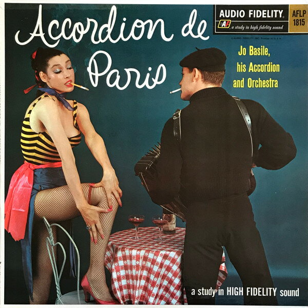 ・アーティスト Jo Basile, Accordion & Orchestra ・タイトル Accordion De Paris ・レーベル・型番 Audio Fidelity AFLP1815 ・フォーマット LPレコード ・コンディシ...