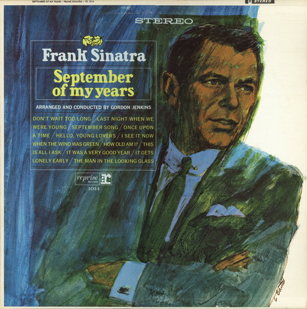 ・アーティスト Frank Sinatra ・タイトル September Of My Years ・レーベル・型番 ・フォーマット LPレコード ・コンディション(盤) 可 (VG) ・コンディション(ジャケット) 可 (VG) ・コンデ...