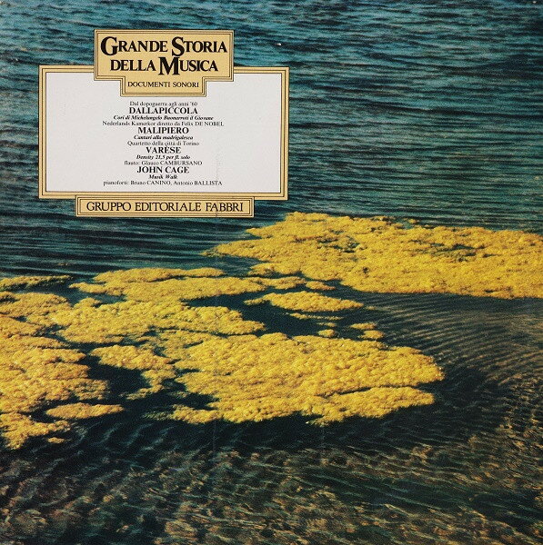 ・アーティスト Luigi Dallapiccola / Gian Francesco Malipiero / Edgard Var?se / John Cage ・タイトル Documenti Sonori: Dal Dopoguerra...