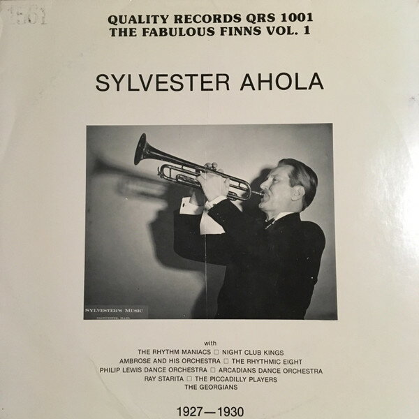 ・アーティスト Sylvester Ahola ・タイトル The Fabulous Finns Vol. 1 ・レーベル・型番 Quality Records QRS1001 ・フォーマット LPレコード ・コンディション(盤) 良い (...