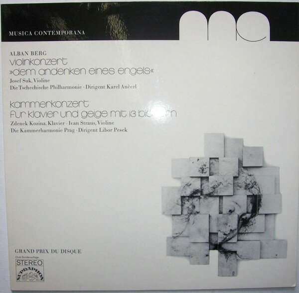 ・アーティスト Alban Berg ・タイトル Violinkonzert ≫dem Andenken Eines Engels≪ / Kammerkonzert Fur Klavier Und Geige Mit 13 Blasern ...