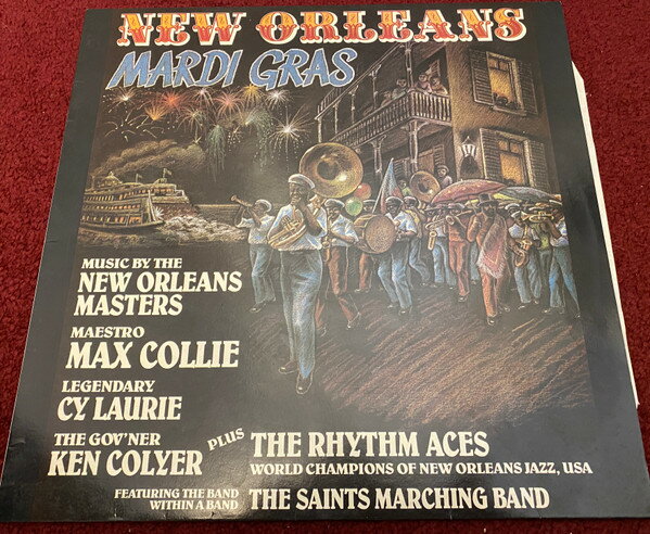 ・アーティスト Max Collie Rhythm Aces, Cy Laurie & Ken Colyer, The Saints Marching Band ・タイトル New Orleans Mardi Gras ・レーベル・型番 R...