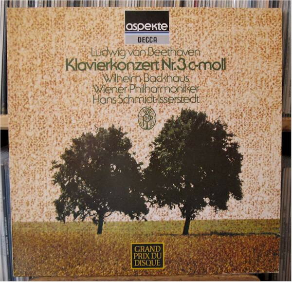 ・アーティスト Ludwig van Beethoven / Wilhelm Backhaus / Wiener Philharmoniker / Hans Schmidt-Isserstedt ・タイトル Klavierkonzert N...