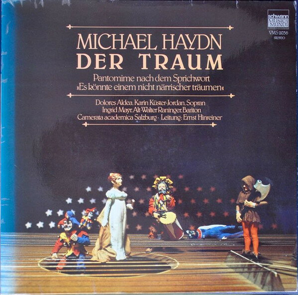 ・アーティスト Michael Haydn ・タイトル Der Traum ・レーベル・型番 Schwann Musica Mundi VMS2036 ・フォーマット LPレコード ・コンディション(盤) 良い (VG+) ・コンディション...