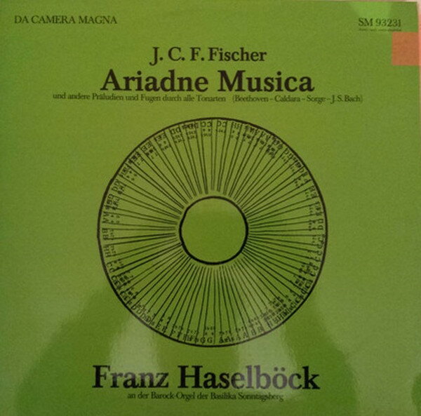 ・アーティスト Johann Caspar Ferdinand Fischer - Franz Haselb?ck ・タイトル Ariadne Musica (Und Andere Pr?ludien Und Fugen Durch All...