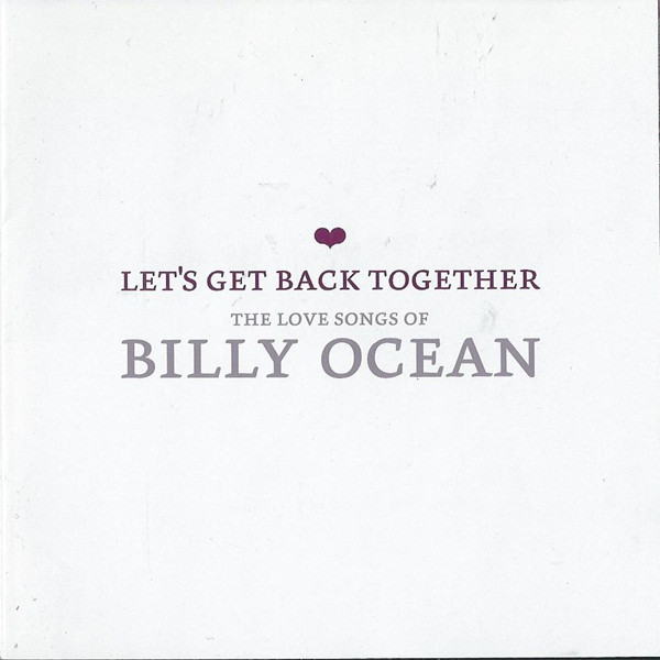 ・アーティスト Billy Ocean ・タイトル Let's Get Back Together - The Love Songs Of Billy Ocean ・レーベル・型番 Jive 9225232 ・フォーマット CD ・コンディ...